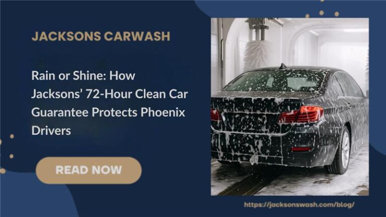 Phoenix Clean Car Guarantee: Free Rewash After Rain/Dust